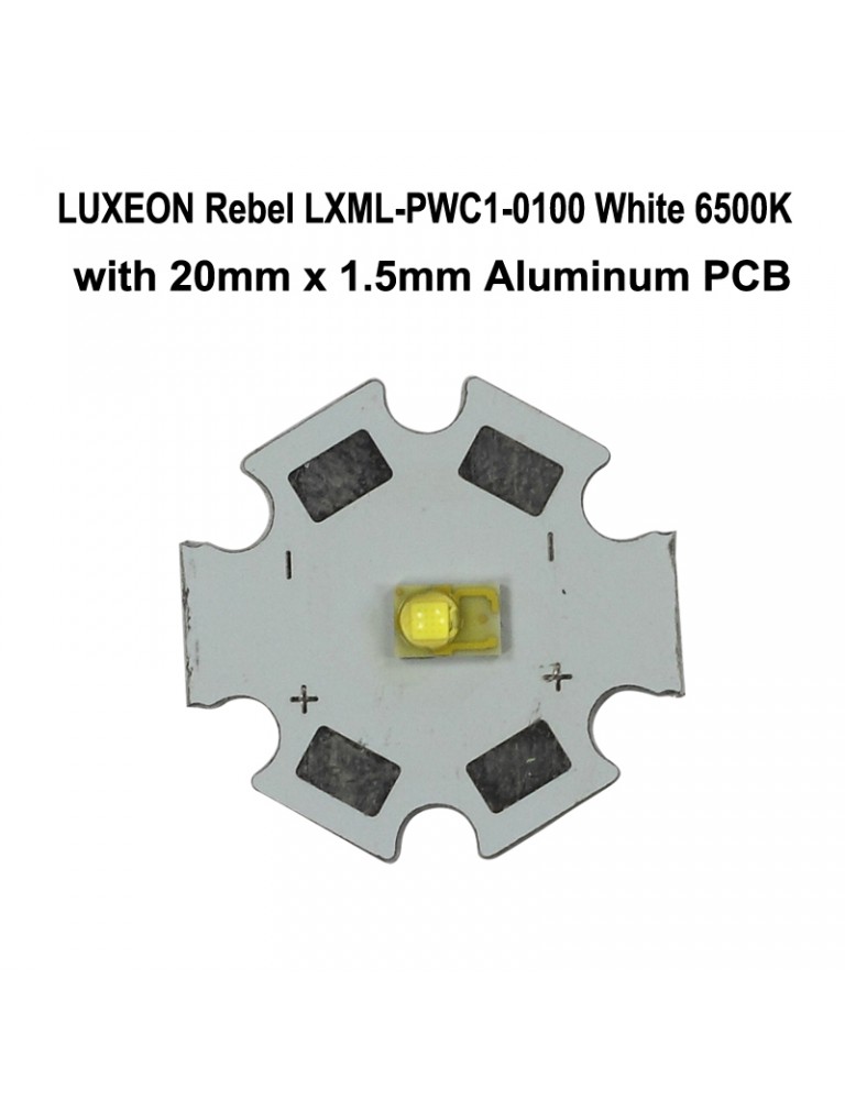 LUXEON Rebel LXML-PWC1-0100 White 6500K LED Emitter